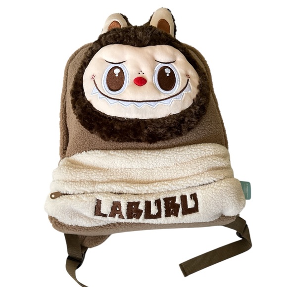 Labubu | Bags | Pop Mart Labubu The Monsters Lamp Fleece Backpack ...